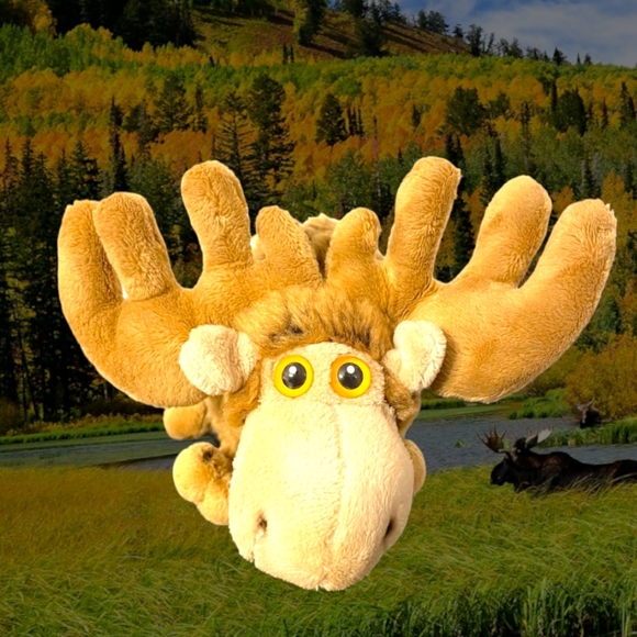 Gund | Toys | Gund Gotta Getta Moozle Brown Moose Plush Stuffed Animal Toy 229 9 Tall | Poshmark